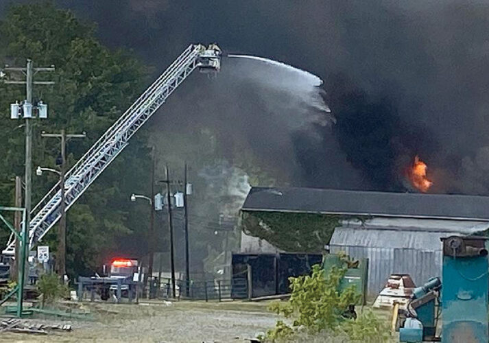 Industrial Yard Fire | News, Sports, Jobs - The Intermountain